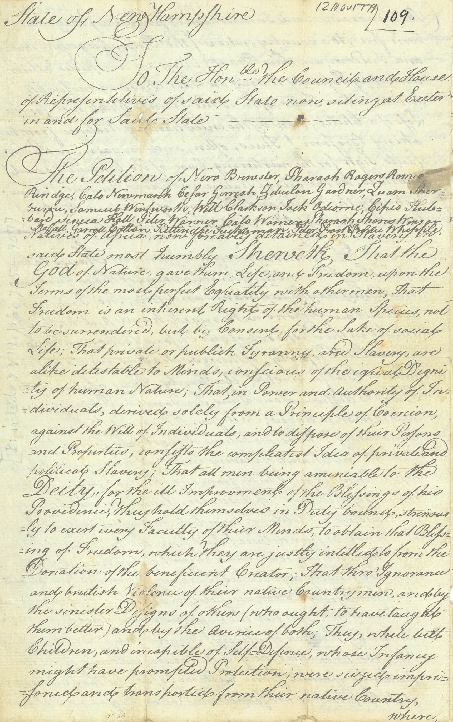 Stories About Gradual Emancipation |People Not Property